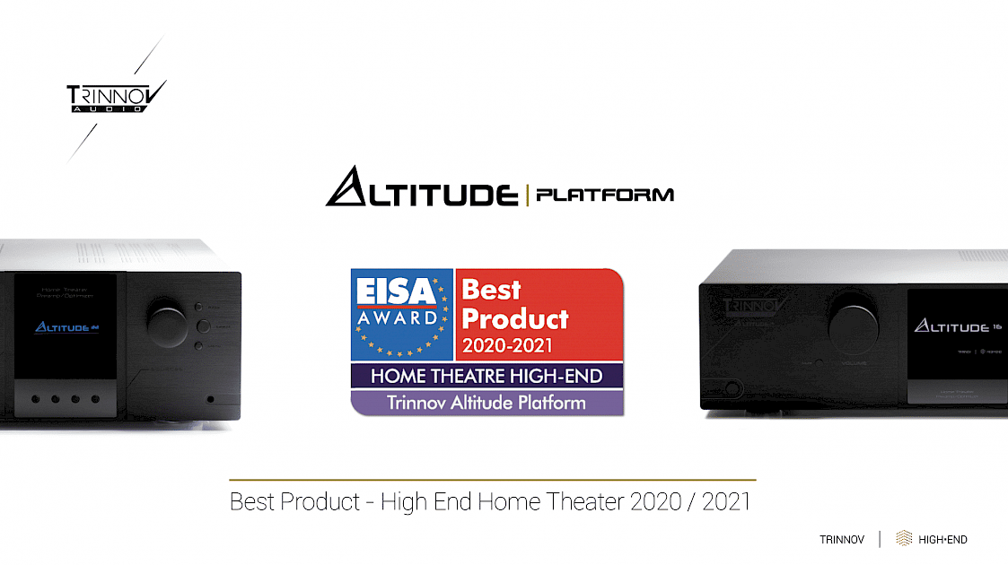 Trinnov | The Altitude Platform Earns Its Second Eisa Award