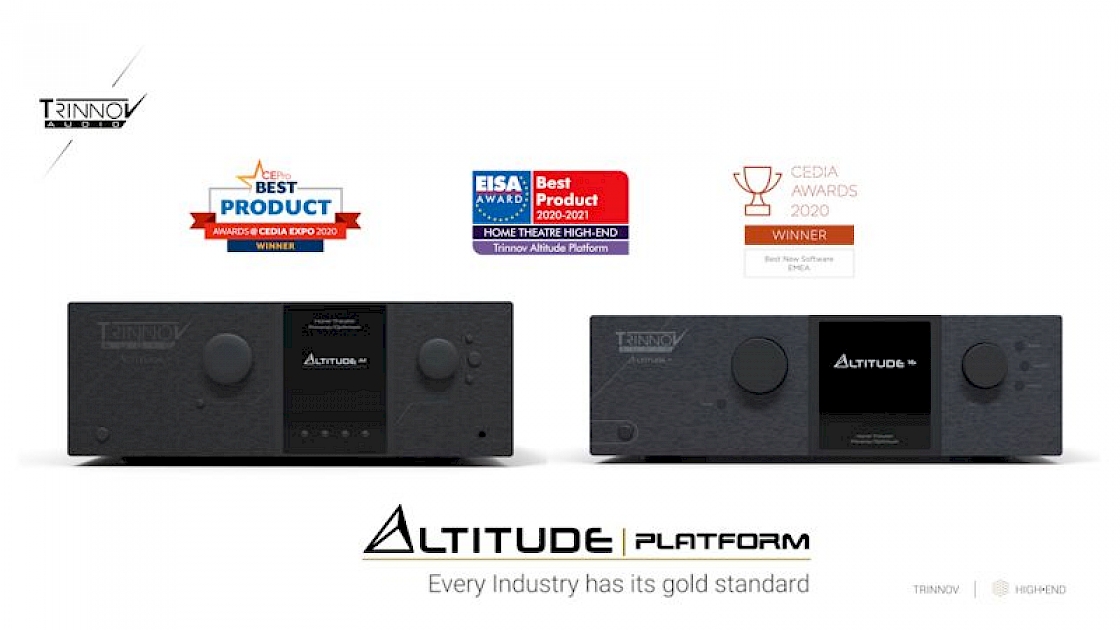 Trinnov | Trinnov Audio unveils upcoming Altitude Platform changes in 2021