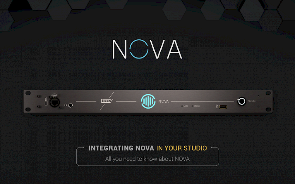 Trinnov | Integrating NOVA with monitor controllers in your studio